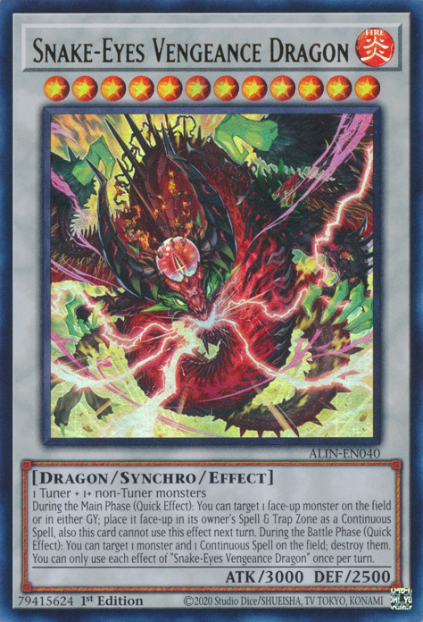 Snake-Eyes Vengeance Dragon - Yugipedia