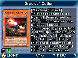 Gradius' Option (World Championship 2007) - Yugipedia