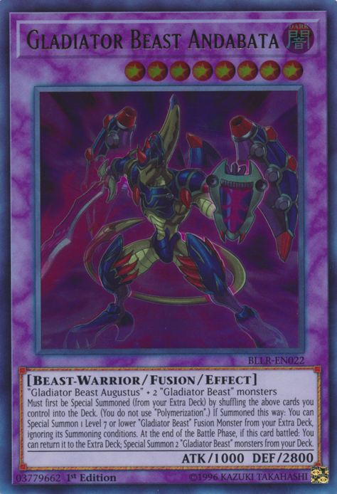 Gladiator Beast Andabata - Yugipedia