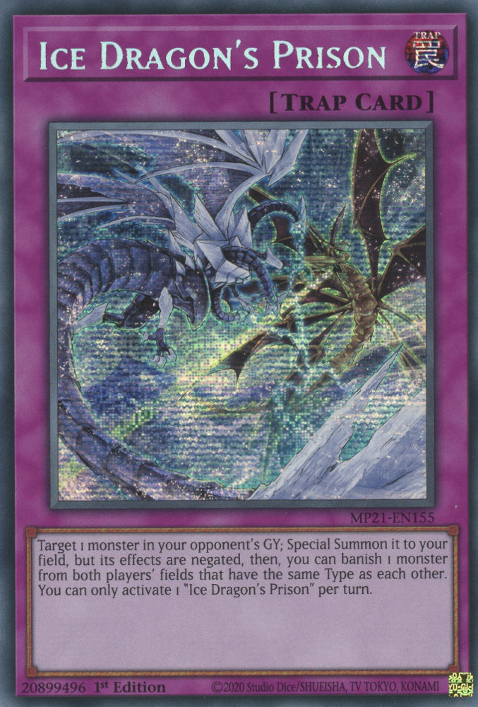Ice Dragon's Prison - Yugipedia - Yu-Gi-Oh! wiki