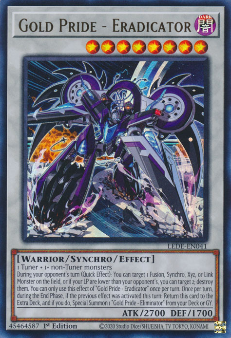Gold Pride - Eradicator - Yugipedia