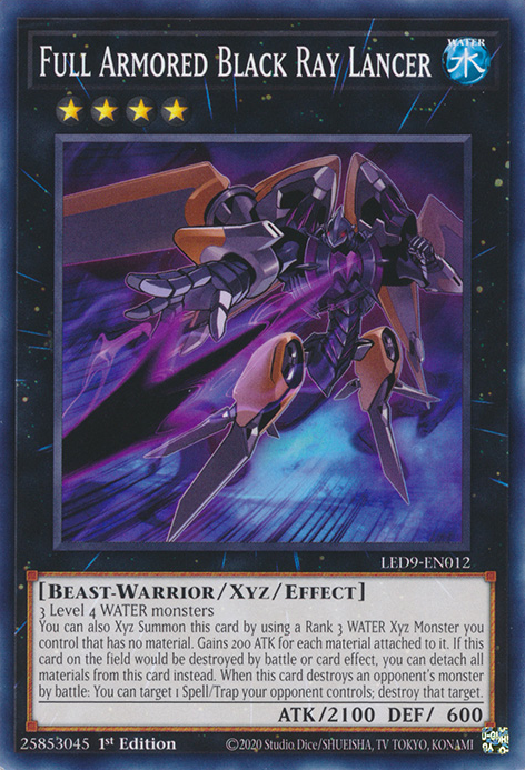 Full Armored Black Ray Lancer - Yugipedia - Yu-Gi-Oh! wiki