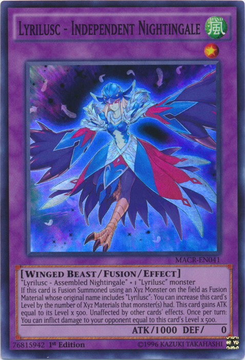 Lyrilusc - Independent Nightingale - Yugipedia