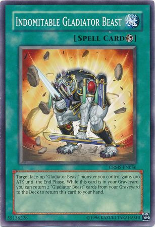 Indomitable Gladiator Beast - Yugipedia