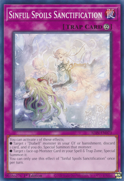 Sinful Spoils Sanctification - Yugipedia