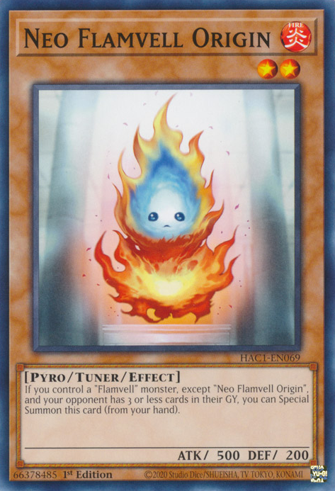 Neo Flamvell Origin - Yugipedia