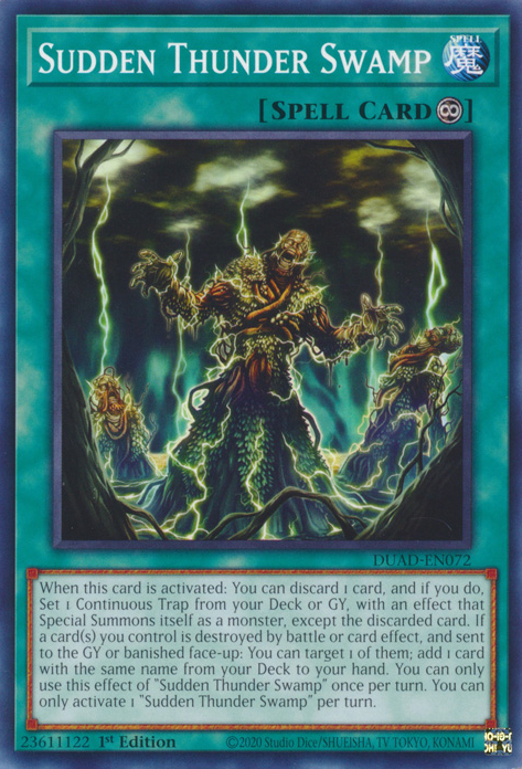 Sudden Thunder Swamp - Yugipedia
