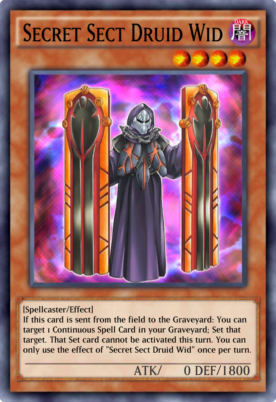 Secret Sect Druid Wid (Duel Links) - Yugipedia - Yu-Gi-Oh! wiki