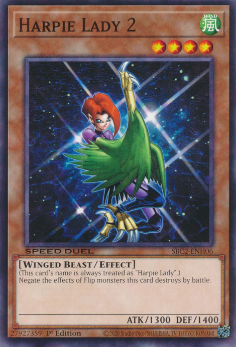 Yugioh Harpie Lady Yu Gi Oh! Harpie Lady 1 (DT01 EN057) Duel