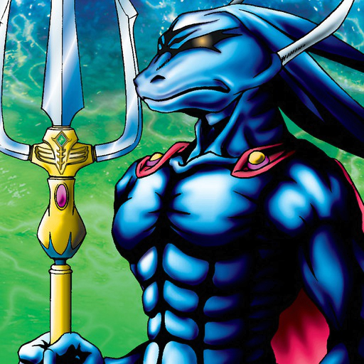 Card Artworks:The Furious Sea King - Yugipedia - Yu-Gi-Oh! wiki