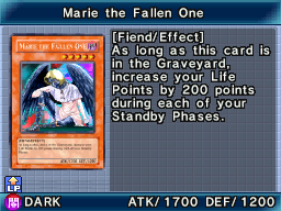 Marie the Fallen One (World Championship 2007) - Yugipedia