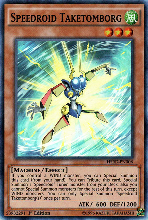 Speedroid Taketomborg - Yugipedia - Yu-Gi-Oh! wiki