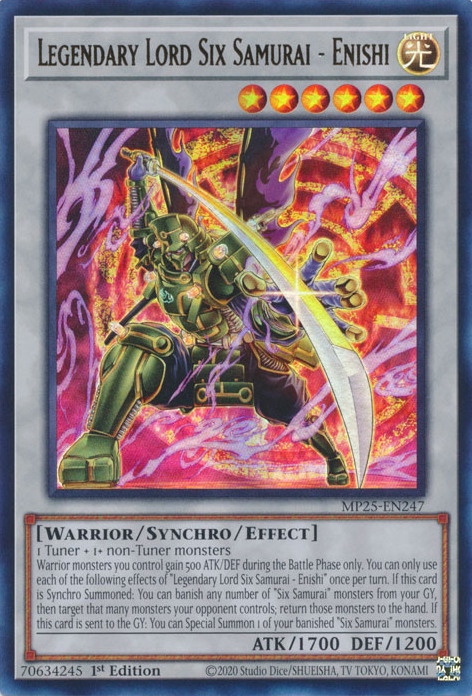 Legendary Lord Six Samurai - Enishi - Yugipedia