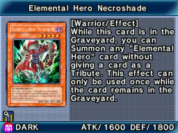 Elemental Hero Necroshade (World Championship 2007) - Yugipedia