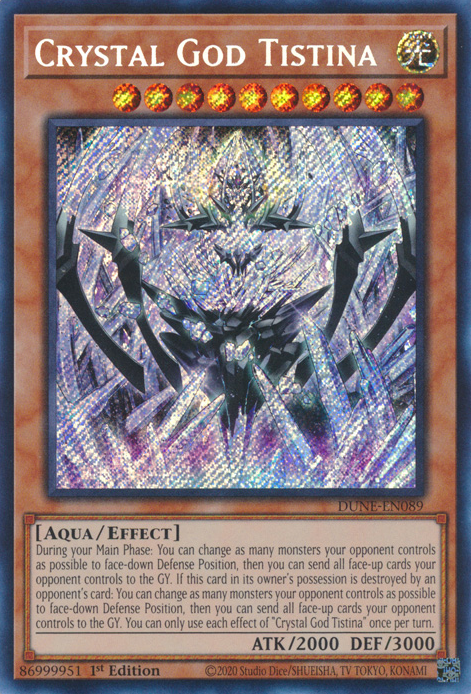Crystal God Tistina - Yugipedia - Yu-Gi-Oh! wiki