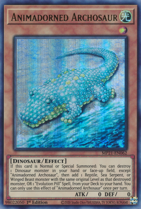 Animadorned Archosaur - Yugipedia - Yu-Gi-Oh! wiki
