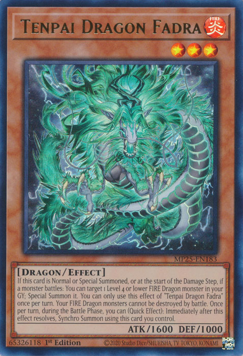 Tenpai Dragon Fadra - Yugipedia