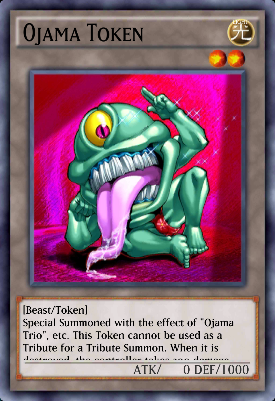 Ojama Token (Duel Links) - Yugipedia