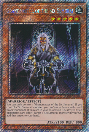 Grandmaster of the Six Samurai - Yugipedia