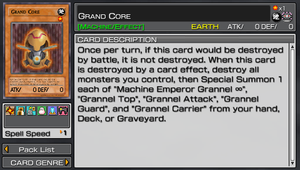 Grand Core - Yugipedia - Yu-Gi-Oh! wiki