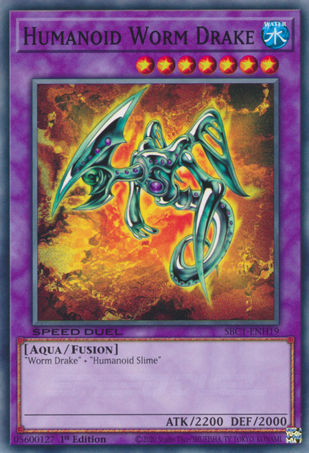Humanoid Worm Drake - Yugipedia - Yu-Gi-Oh! wiki