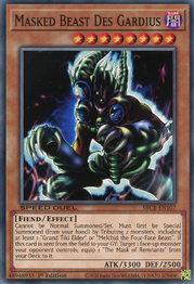 Card Gallery:Masked Beast Des Gardius - Yugipedia - Yu-Gi-Oh! wiki