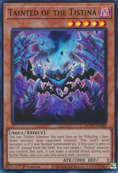 Tainted of the Tistina - Yugipedia