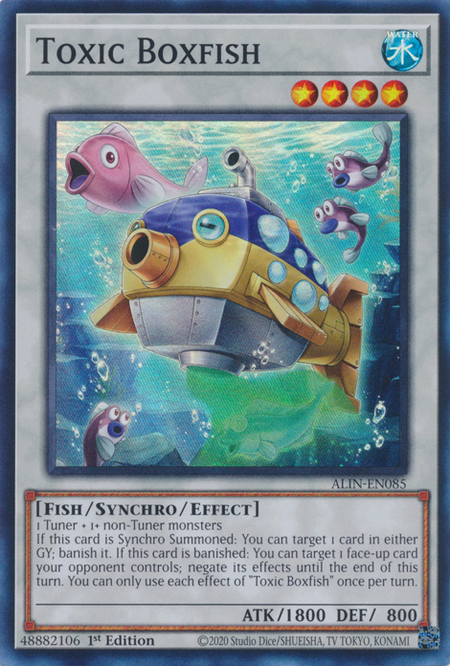 Toxic Boxfish - Yugipedia