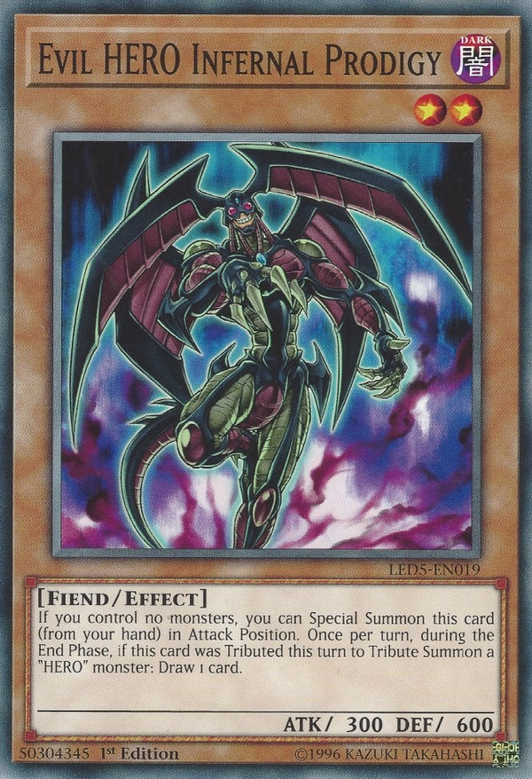 Evil HERO Infernal Prodigy - Yugipedia - Yu-Gi-Oh! wiki
