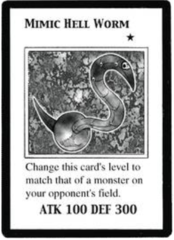 Card Gallery:Mimic Hell Worm - Yugipedia - Yu-Gi-Oh! wiki