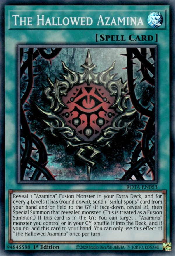 The Hallowed Azamina - Yugipedia