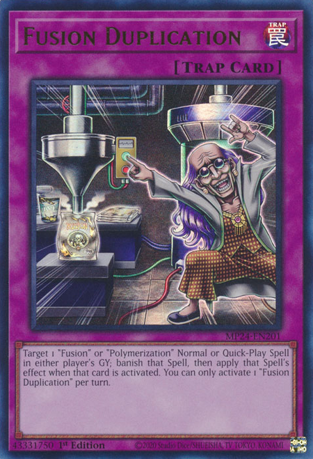 Fusion Duplication - Yugipedia