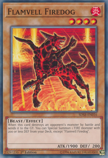 Flamvell Firedog - Yugipedia
