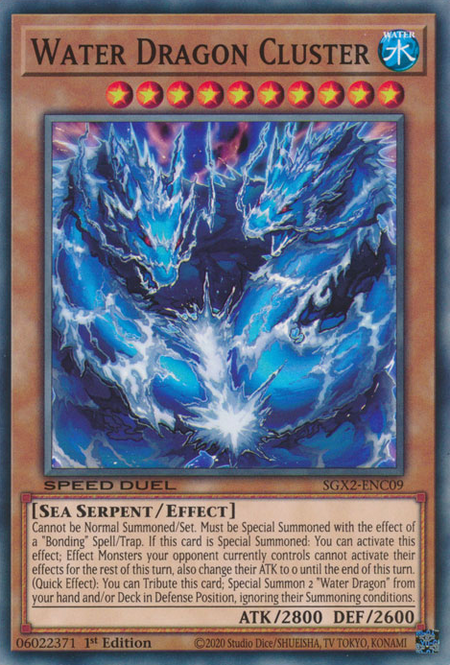 Water Dragon Cluster - Yugipedia