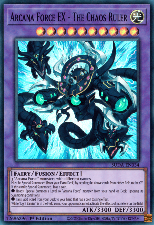 Arcana Force EX - The Chaos Ruler - Yugipedia