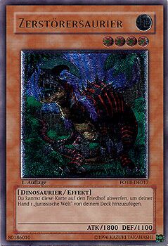 Card Gallery:Destroyersaurus - Yugipedia - Yu-Gi-Oh! wiki