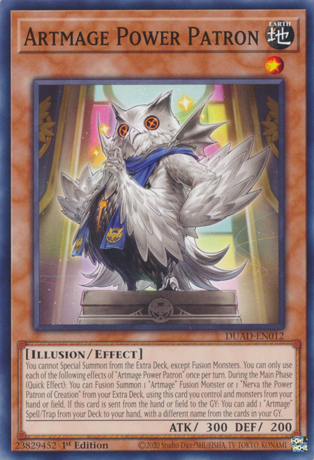 Artmage Power Patron - Yugipedia