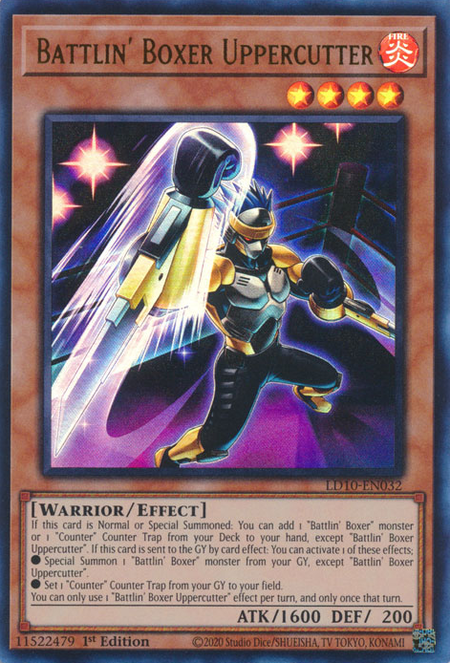 Battlin' Boxer Uppercutter - Yugipedia - Yu-Gi-Oh! wiki