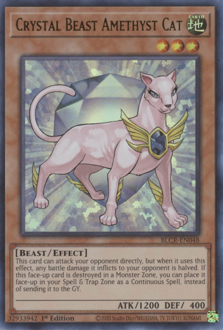 Crystal Beast Amethyst Cat - Yugipedia