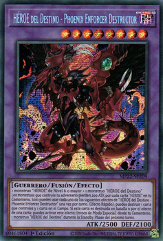 Card Gallery:Destiny HERO - Destroyer Phoenix Enforcer - Yugipedia