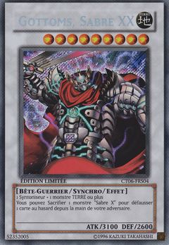 Card Gallery Xx Saber Gottoms Yugipedia Yu Gi Oh Wiki