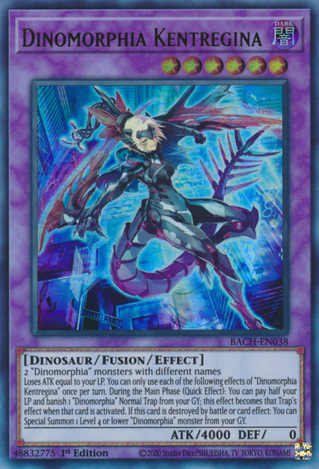 Dinomorphia Kentregina - Yugipedia - Yu-Gi-Oh! wiki