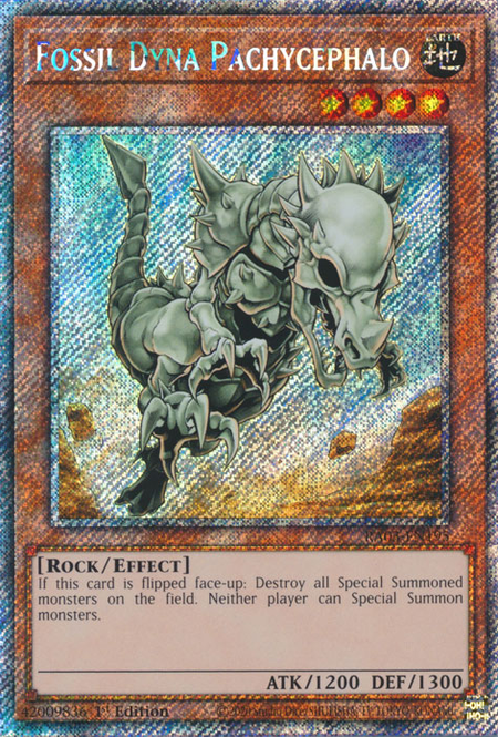 Fossil Dyna Pachycephalo - Yugipedia