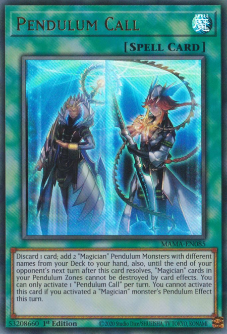Pendulum Call - Yugipedia