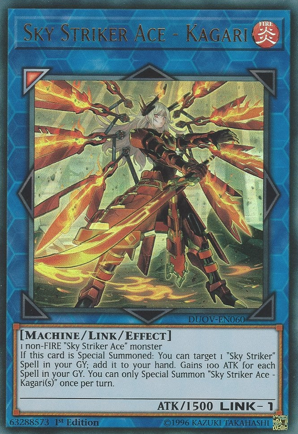 Sky Striker Ace - Kagari - Yugipedia - Yu-Gi-Oh! wiki