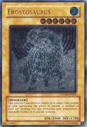 Card Gallery:Frostosaurus - Yugipedia - Yu-Gi-Oh! wiki