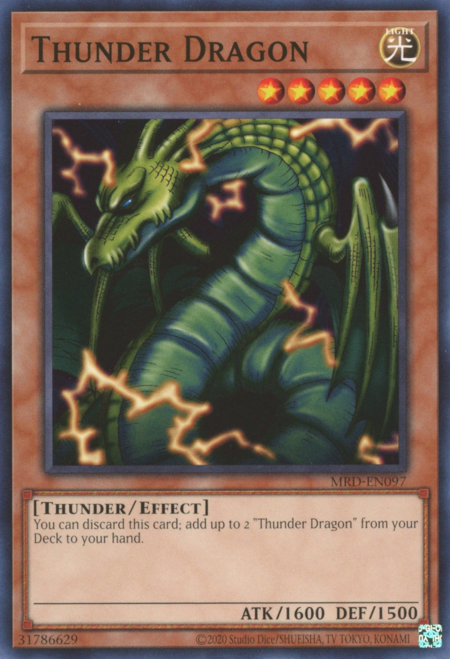 Thunder Dragon - Yugipedia