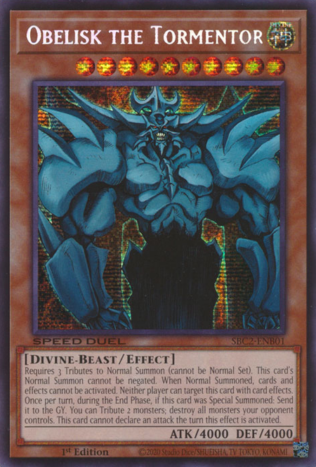 Obelisk the Tormentor - Yugipedia