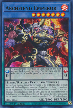 Archfiend Emperor - Yugipedia