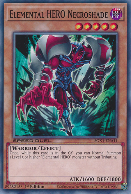 Elemental HERO Necroshade - Yugipedia